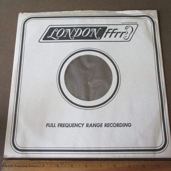 London ffrr | Media | Vintage Decca Record Lp Sleeve Only London Ffrr ...